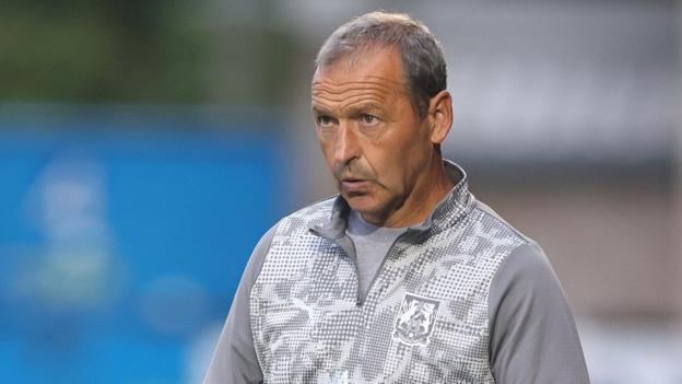 Northampton Town looking at next 10 games, says Colin Calderwood - BBC ...