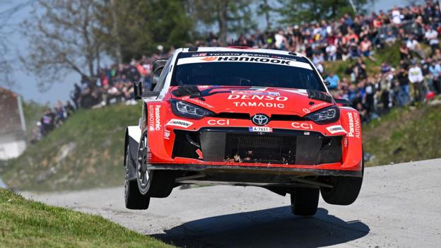 World Rally Championship: Takamoto Katsuta leads Elfyn Evans after ...