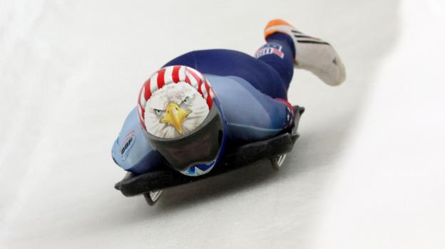 Skeleton race under investigation as USA slider accuses Canada - BBC Sport