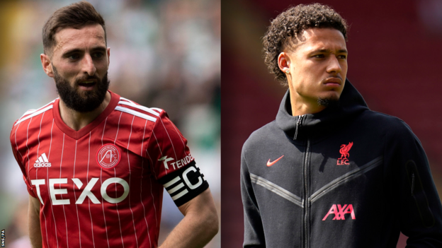 Aberdeen re-sign Graeme Shinnie as Liverpool's Rhys Williams joins on ...