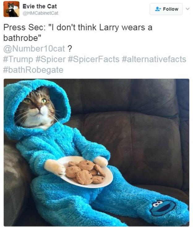 The president and the bathrobe - BBC News