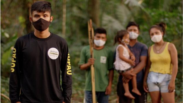 They are killing our forest, Brazilian tribe warns - BBC News