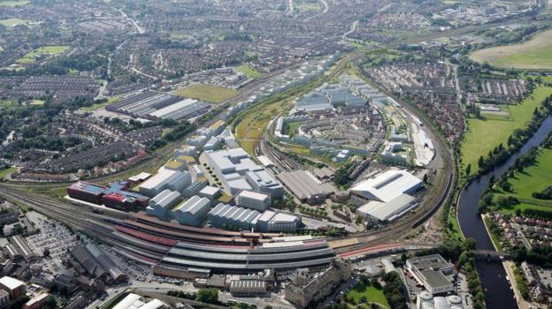 Government hub to be built on huge brownfield site in York - BBC News