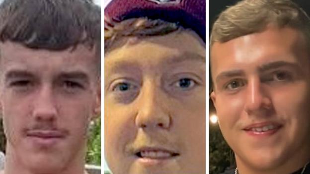 Coedely crash: Families pay tribute to teenagers killed - BBC News