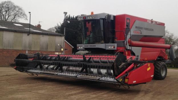 Combine harvester given bus lane fines in council gaffe - BBC News