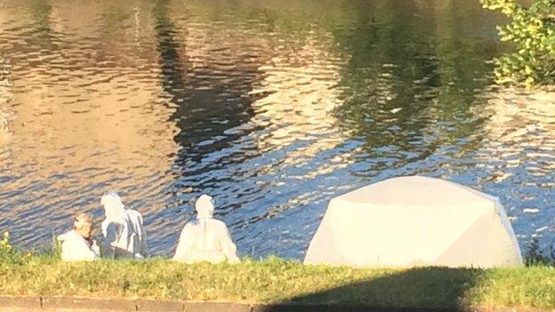 Police probe after baby's body found in River Taff, Cardiff - BBC News