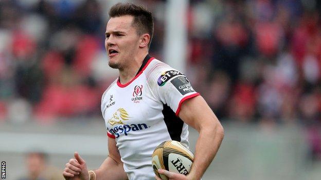 Ulster winger Jacob Stockdale out for six to eight weeks with hamstring ...