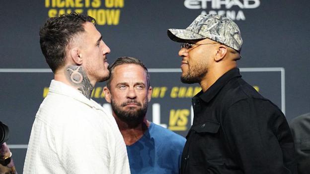 UFC: Tom Aspinall booed relentlessly by Ciryl Gane fans in Paris - BBC ...