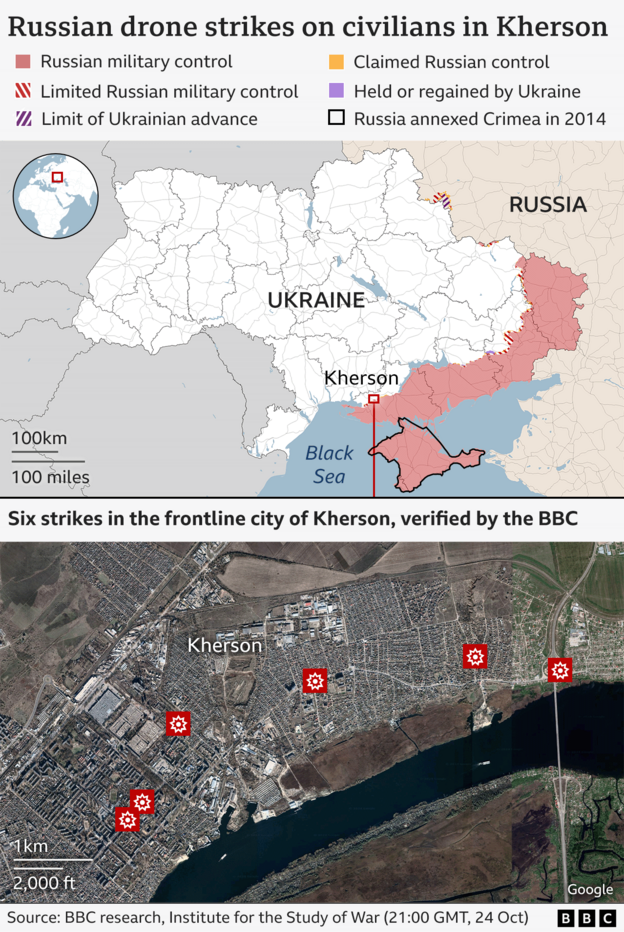 Drone strikes on civilians suggest new Russian terror tactic in Ukraine ...