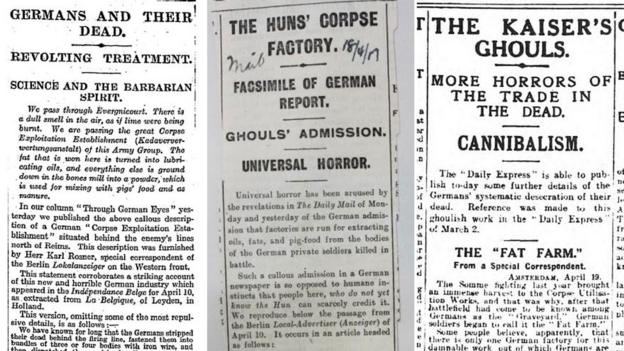 The corpse factory and the birth of fake news - BBC News