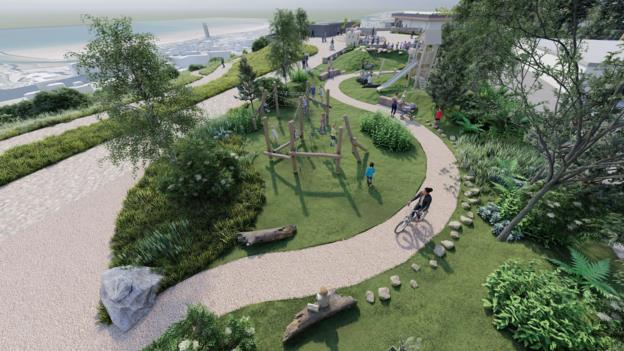 Swansea: Kilvey Hill project would 'trash' area, campaigner says - BBC News