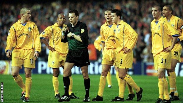 Leeds run to Champions League semis revisited by those involved - BBC Sport