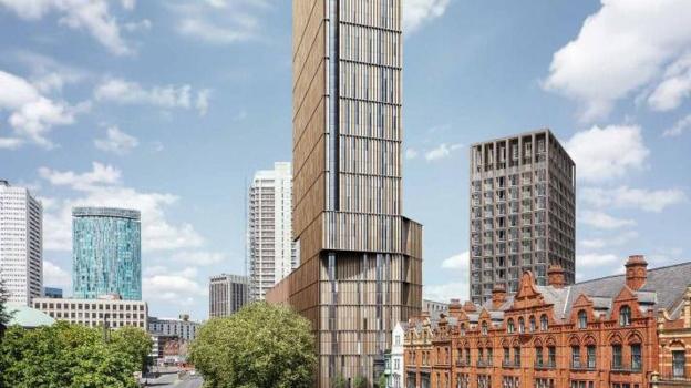 'Bold' new skyscraper planned for Birmingham city centre - BBC News