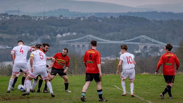 Wales has some of the best football pitches, says groundhopper - BBC News
