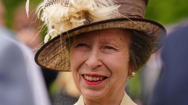 Princess Anne 'is fine', husband says after hospital visit - BBC News