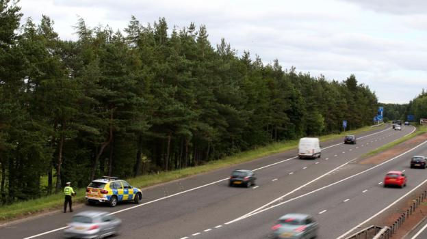Police blamed after human error led to M9 tragedy - BBC News