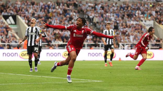 Rio Ngumoha: Who is Liverpool's superstar teen player? - BBC Newsround
