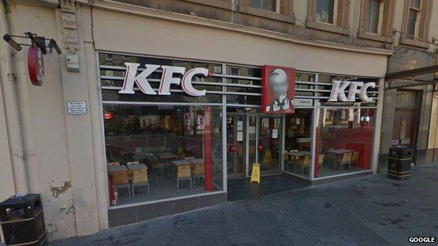 Bosses of Dundee KFC restaurant charged over beetles - BBC News