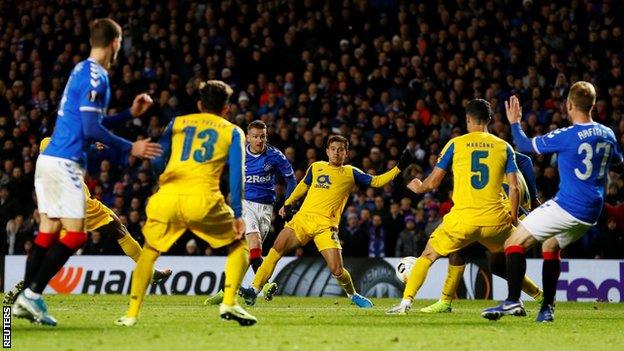 Rangers 2-0 Porto: Steven Gerrard praises side after Europa League win ...