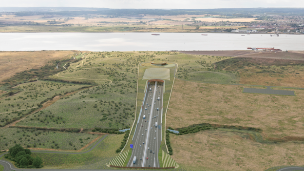 Lower Thames Crossing project awarded £590m by Rachel Reeves - BBC News