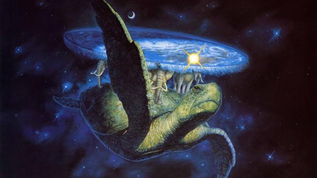Weston Museum showcases Terry Pratchett's Discworld art - BBC News