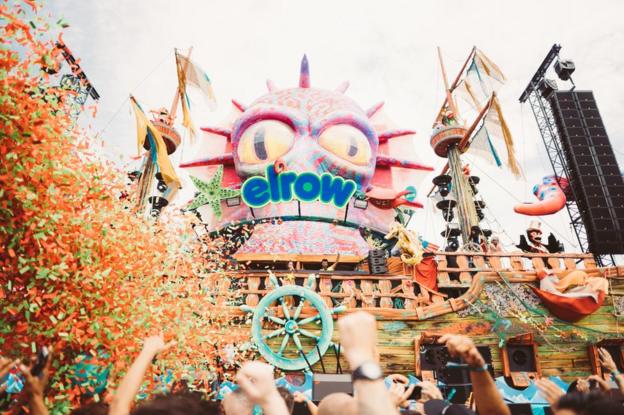 Elrow: Creating the 'most colourful party in the world' - BBC News