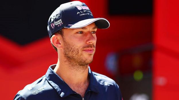 Pierre Gasly signs contract extension with Alpine until end of 2028 - BBC Sport