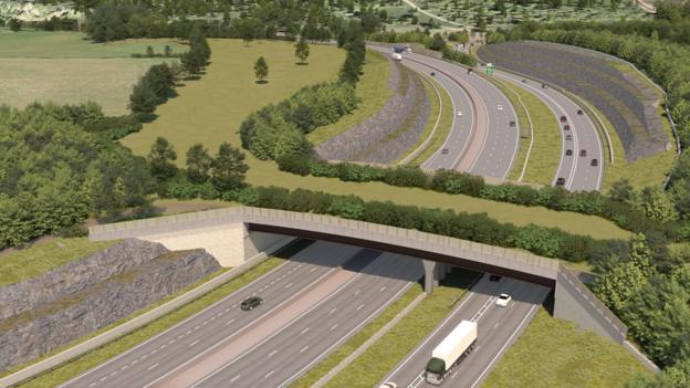 A417 to close overnight for weeks as part of Missing Link project - BBC ...