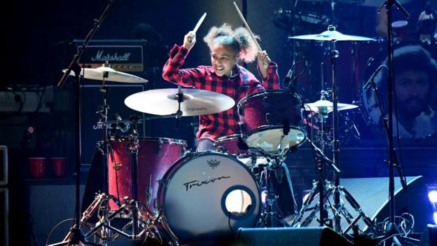 16-year-old crowned Young Drummer of the Year in Poole - BBC News