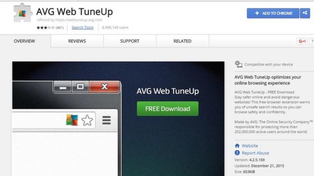 AVG's Web TuneUp put millions of Chrome users at risk - BBC News