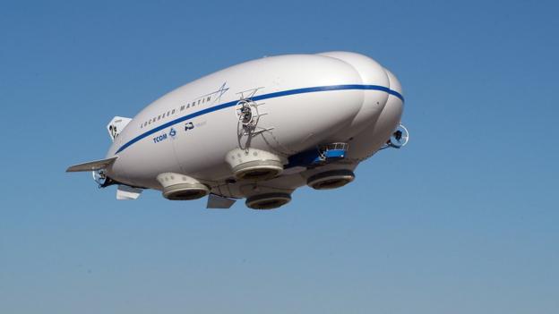 Inflation takes off... full of helium - BBC News