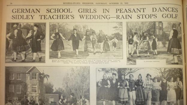 Augusta Victoria College: Bexhill's forgotten Nazi girls school - BBC News