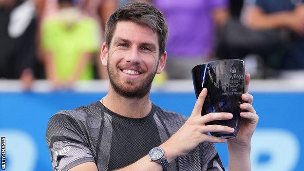 Cameron Norrie in top 10 of world rankings for first time - BBC Sport