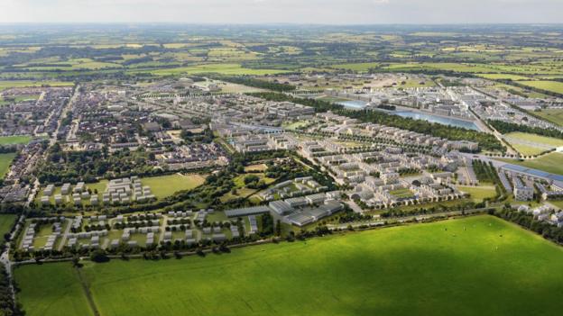 Heyford Park: 9,000 homes planned at former RAF base - BBC News