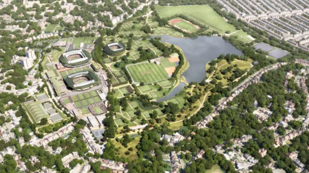 Wimbledon: Plans for stadium and 39 new courts moves closer after vote ...