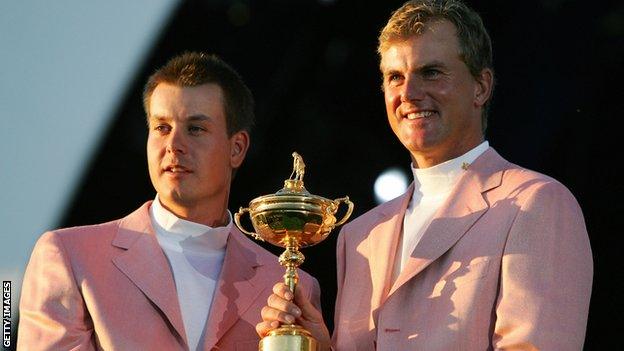 Ryder Cup: Robert Karlsson named Europe vice-captain - BBC Sport