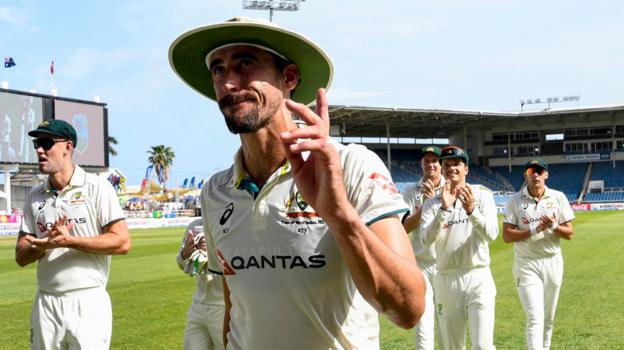 West Indies bowled out for 27 against Australia - BBC Sport