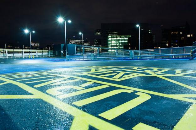 The beauty of car parks - BBC News