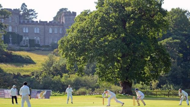 The world's best cricket grounds? Castles, cows and carpets - BBC Sport