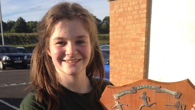 Anna Gordon - I can't change the past but athletics is safer - BBC News