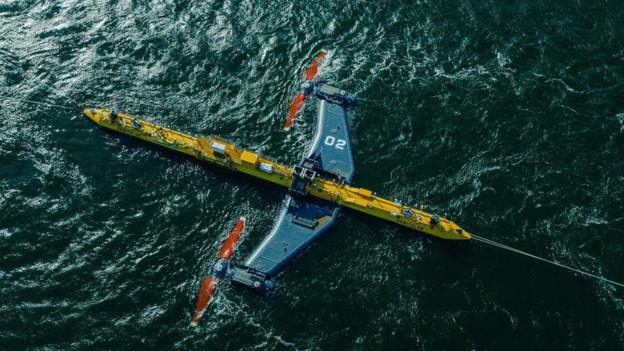 Could the UK's tides help wean us off fossil fuels? - BBC News