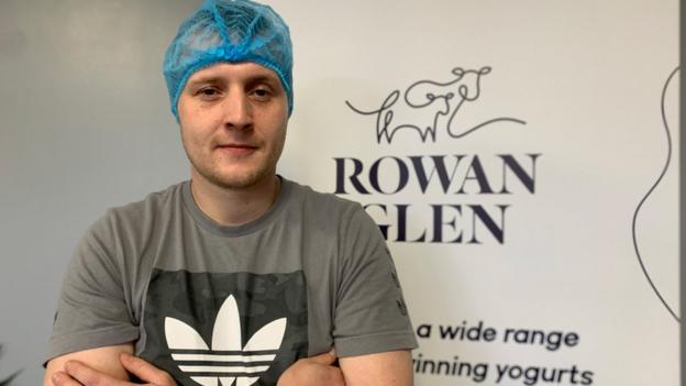 Rowan Glen: Yoghurt factory revival hits 20 million pots a year - BBC News