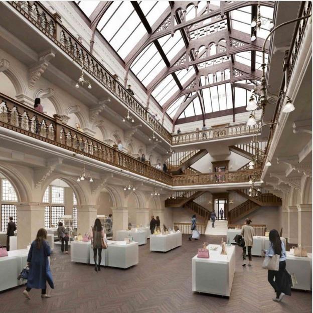 New images show how revamped Jenners will look inside - BBC News