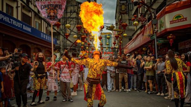 Lunar New Year celebrated around the world - BBC Newsround