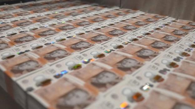 King Charles III banknotes enter circulation - BBC News