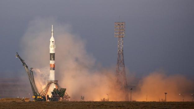 Tim Peake: Space journey in pictures - BBC News