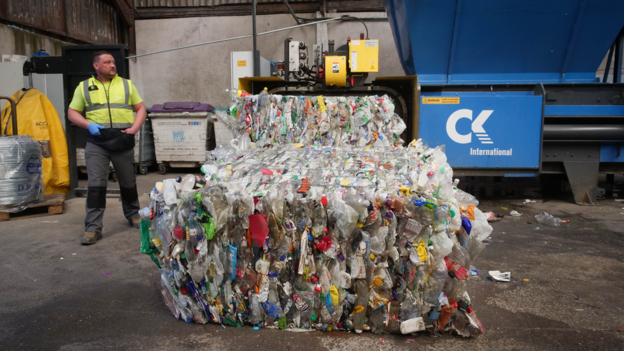 What happens to recycling when it leaves your house? - BBC News