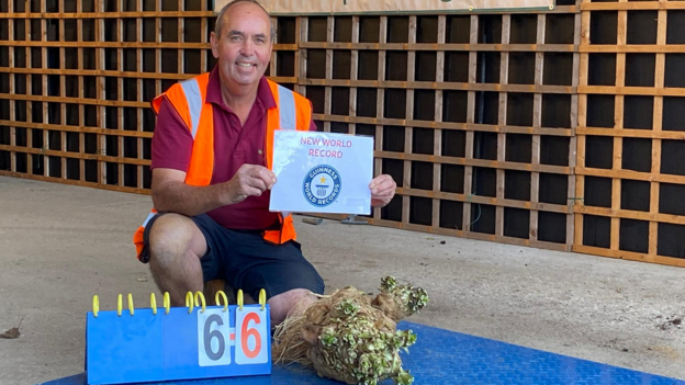 Guinness World Records: Nursery owner reclaims heaviest celeriac title ...