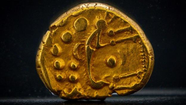 Largest Iron Age gold coin hoard acquired by Chelmsford museum - BBC News