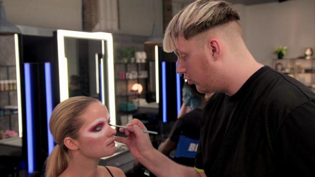 Glow Up's judging duo on how they made it in make-up - BBC